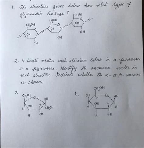Solved 1 The Structire Given Below Has What Type Of