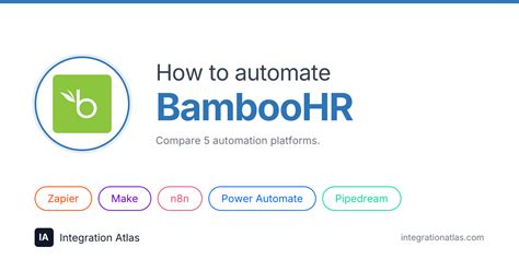 Bamboohr Automation Workflows Tools And Guides
