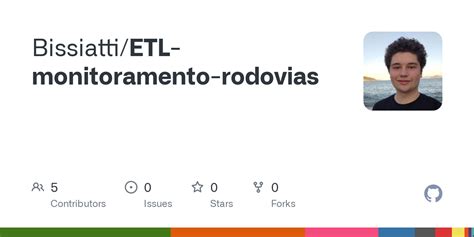 Github Bissiatti Etl Monitoramento Rodovias