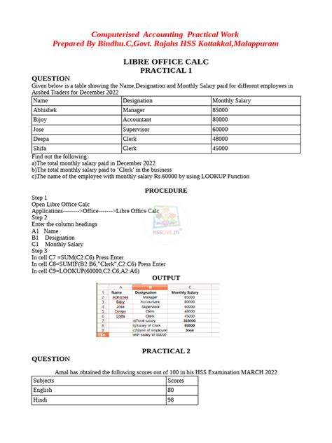 hsslive xii acc ca lab work solved 2023 24 pdf business economics