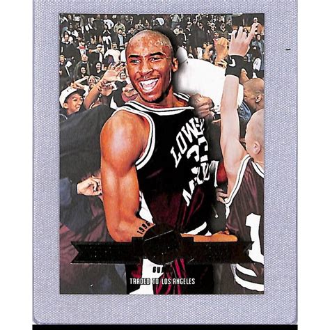 At Auction 1996 Press Pass Kobe Bryant Rookie