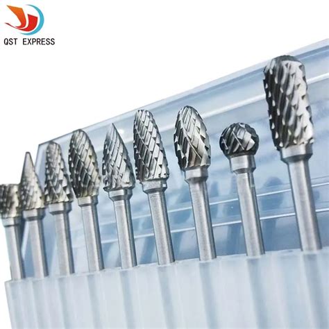 1 8 Shank Tungsten Carbide Milling Cutter Rotary Tool Burr Double
