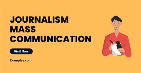 49 Journalism Mass Communication Examples