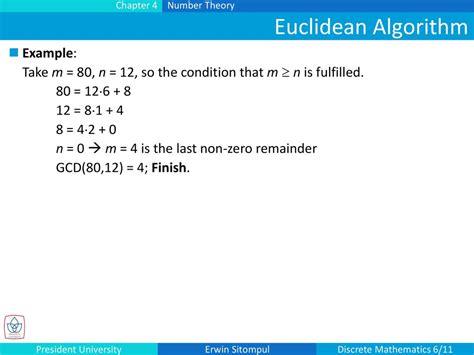 Discrete Mathematics Chapter 4 Number Theory. Discrete Mathematics ...