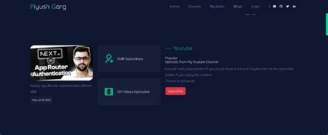 Adding Youtube Courses Playlists Link On Websites · Issue 302
