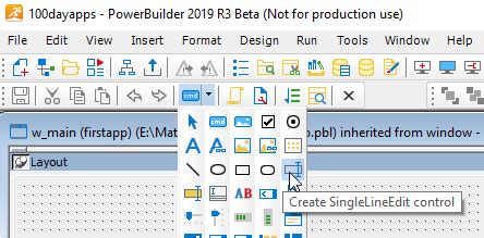 100 Days Of PowerBuilder Tutorial Day 6 Adding Controls To A Form Anvil Of Time