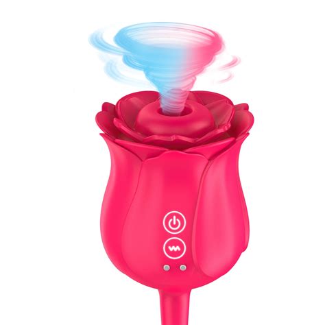 Adult Toy Upgraded Rose Toys Clitoral Sucking G Spot Vibrators Tongue