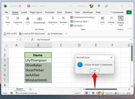 how to remove spaces in excel