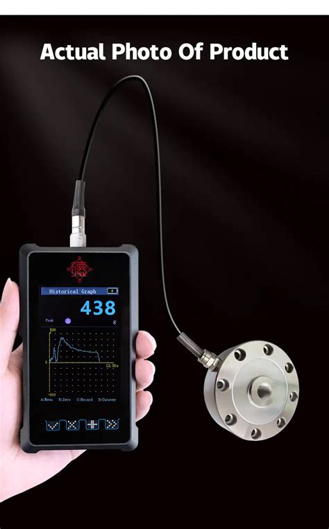 Automobile Physical Chassis Dynamometer Force Measuring Instrument Tension Digital Display