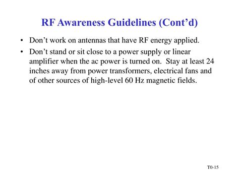 PPT Chapter Electrical Antenna Structure And RF Safety Practices PowerPoint Presentation