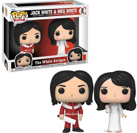 Funko Pop Rocks The White Stripes Jack And Meg Set Figura