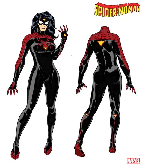 Spider Woman Redesign Sheet By Battle810 On Deviantart