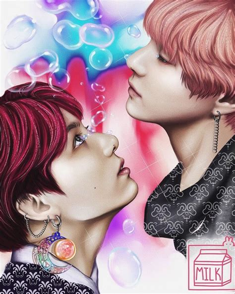 Vkook Kookv Taekook Kooktae Fanart Bts Fanart Taehyung Fanart Vkook