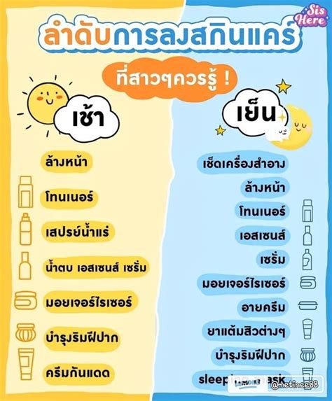 ปักพินโดย Sasiwimon Kukudrua ใน Trick Skincare ดูแลผิวกาย ผลิตภัณฑ์