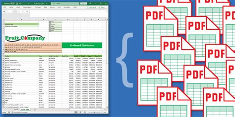 Automatically Generate Multiple PDFs From Excel Pagination