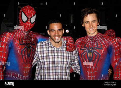 Olympian Danell Leyva Meets Reeve Carney And Cast Of Broadway Musical