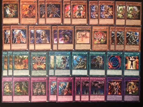 Yugioh Custom Amazoness Deck Etsy