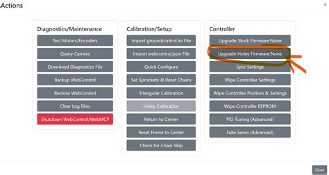 Webcontrol Holey Firmware Not Updating Troubleshooting Maslow Cnc