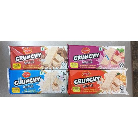 Pran CRUNCHY WAFER 150 GM Cholocate Strawberry Vanilla Orange