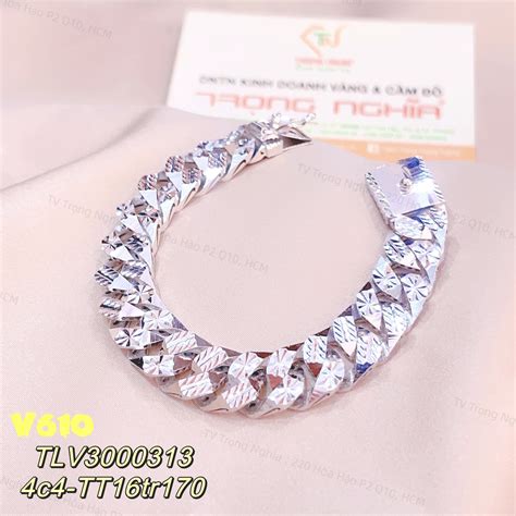 LẮc Khoen LẬt ChẠm Mm KhÍa Tiệm Vàng Trọng Nghĩa