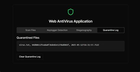 Infosec Cybersecurity Steganography Keyloggerdetector Filescanner Websecurity Cryptojs
