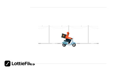 Free Swiggy Rider Loading Animation Animation By Anshul Gupta Lottiefiles