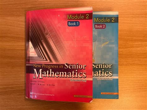 New Progress In Senior Mathematics Module Extended Part Book