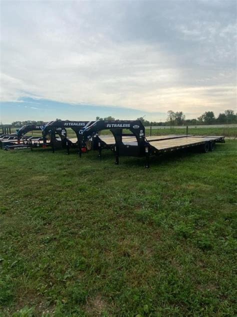 2024 Pj Trailers 40 Low Pro Tandem Duals Deckover Trailer W Monster