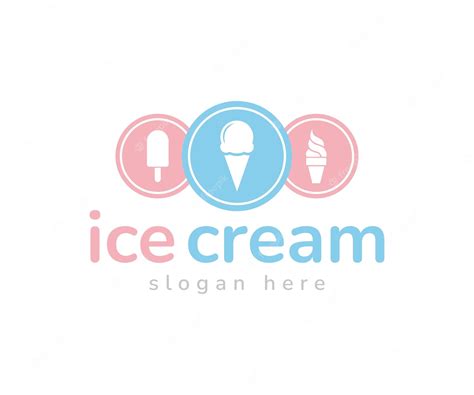 Premium Vector Ice Cream Logo Design