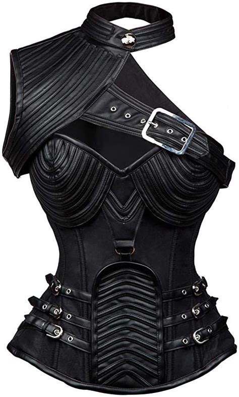 Sith Costume Steampunk Corset Gothic Corset Overbust Corset Boned