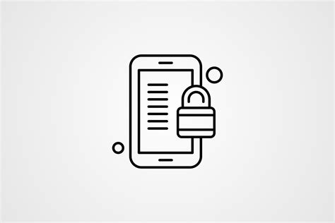 Vector Lock Line Icon Graphic By Kazim Abbas Creative Fabrica