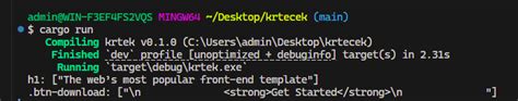 Krtek Rust Library Lib Rs
