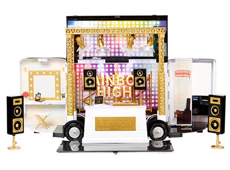 Ripley Escenario De Juguete Rainbow High World Tour Bus And Stage