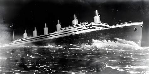 Premium Photo Capturing The Iconic Tragedy Of The Rms Titanic Sinking