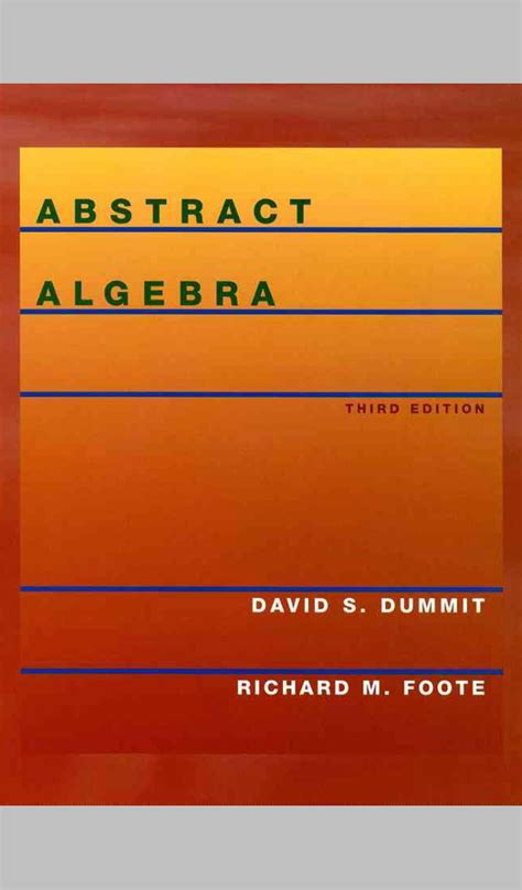 Education World Chapter 4 Abstract Algebra Text Books 1
