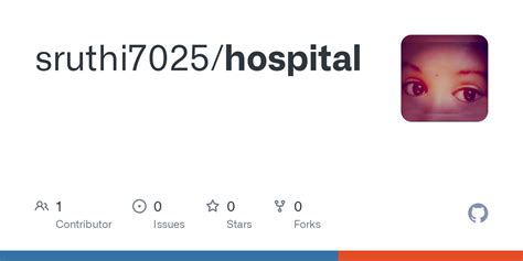 GitHub Sruthi7025 Hospital