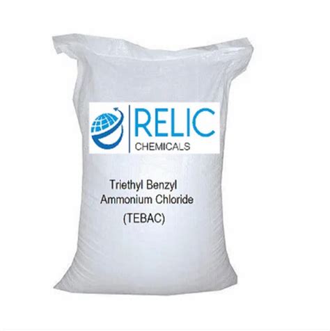 Powder Tri Ethyl Benzyl Ammonium Chloride TEBAC Packaging Size 50