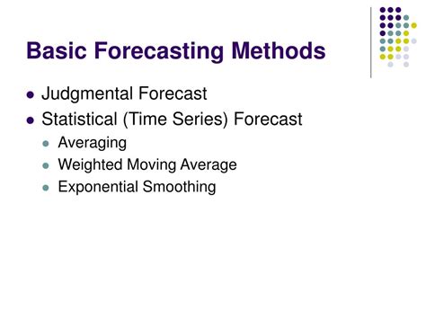 PPT Forecasting PowerPoint Presentation Free Download ID