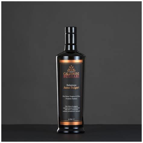 Olio EVO - Olio extravergine di oliva "Selezione Anna Bulgari" Formato ...
