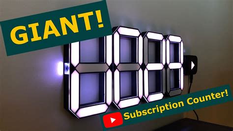 Giant Seven Segment Display 3dthursday 3dprinting Adafruit