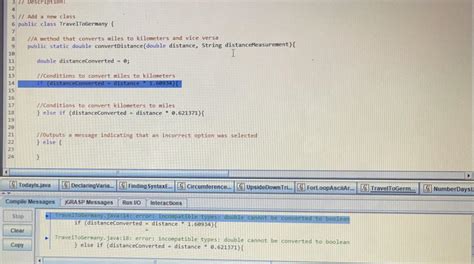 Solved Help We Re Using Java I Just Want The Error To Chegg