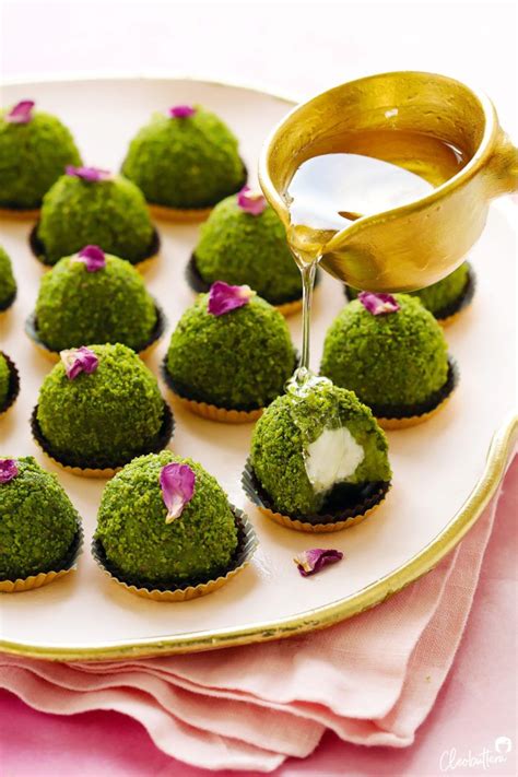 Pistachio Mafroukeh Truffles Cleobuttera Recipe Desserts