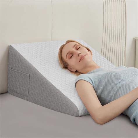 Forias Wedge Pillow For Sleeping 12 Bed Wedge Pillow For After Surgery