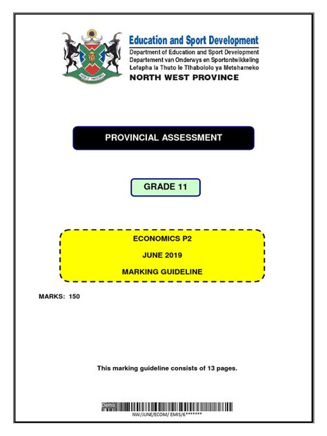 Economics Gr 11 Memo Paper 2 Pdf Elasticity Economics Demand