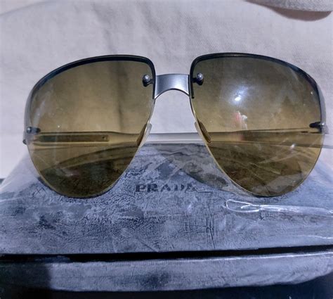 Vintage Prada Sunglass Luxury Accessories On Carousell
