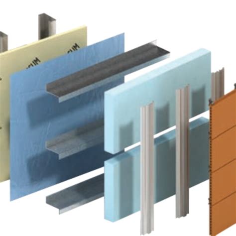 3d Model Of Multi Layered Acm Wall Download Scientific Diagram