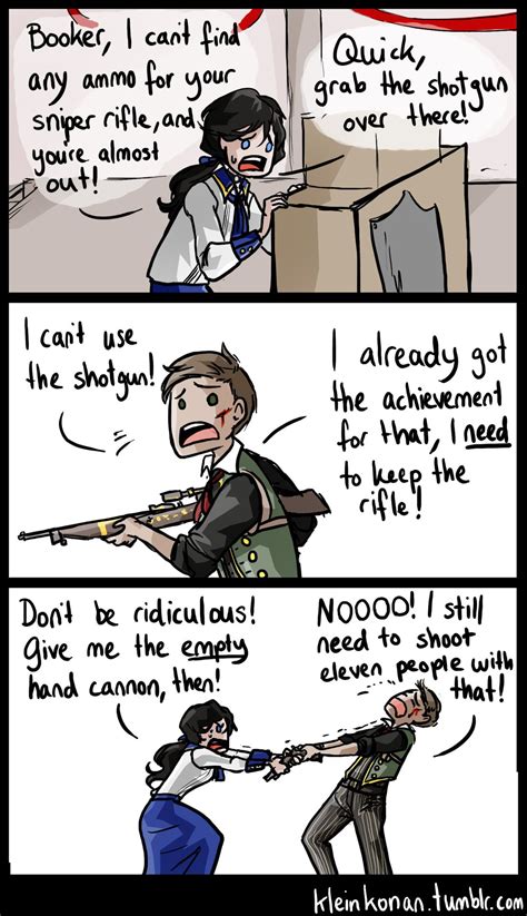 Bioshock Infinite Comic Strips Are Funny And Cute At The Same Time