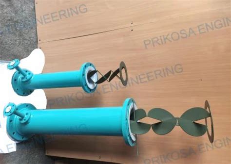 Prikosa Engineering Ss316 Ss304 Upvc Cs Ptfe Inline Static Mixer
