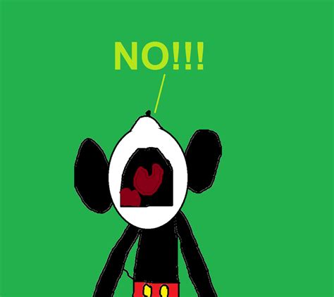 Mickey Mouse Yelling No By Mikejeddynsgamer89 On Deviantart
