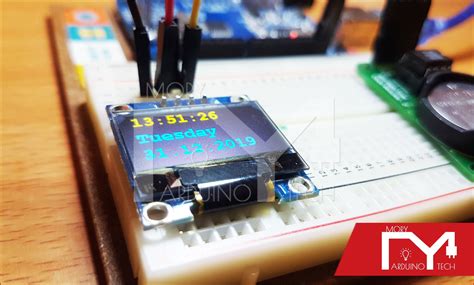 Afirmar Min mal humor oled clock arduino precoz té Fragua